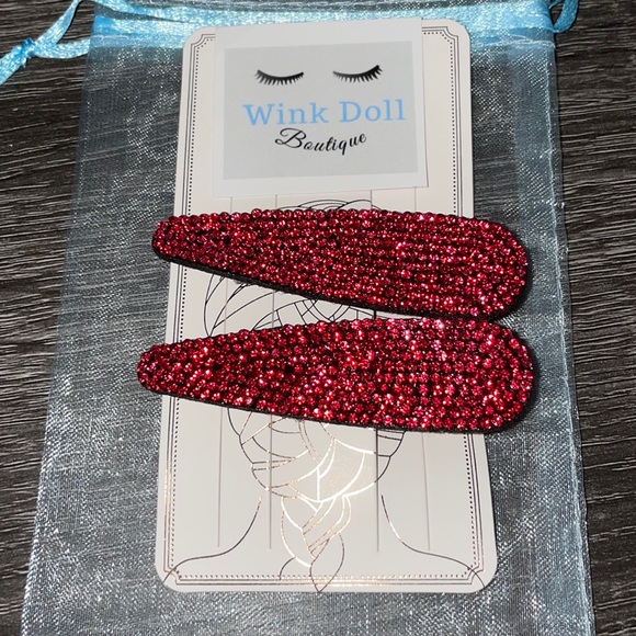 Accessories | Hot Red Barrettes | Poshmark